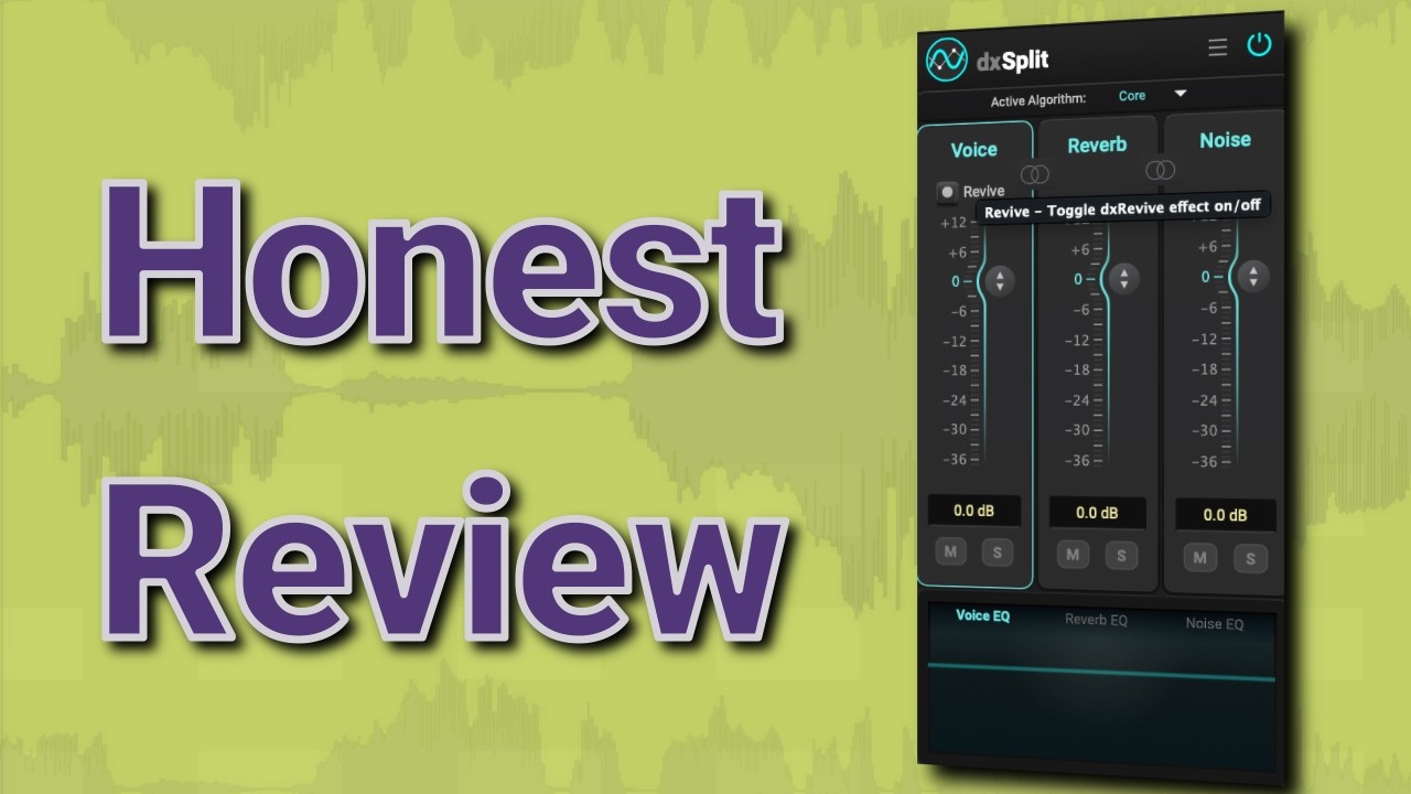 Accentize dxSplit First Look And Demo With Podcast Audio