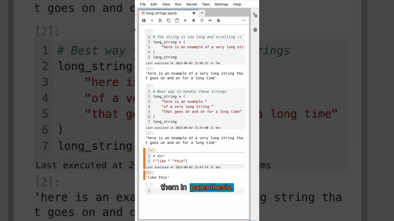Nicer multi-line strings in python