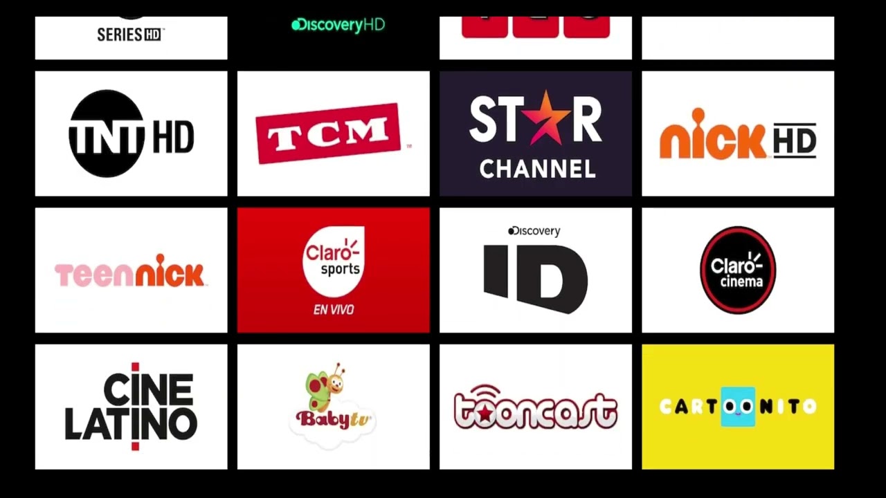 CANALES DE CLARO VIDEO EN ARGENTINA