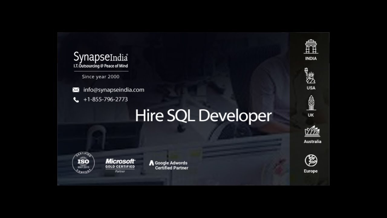 Hire SQL developer - SynapseIndia