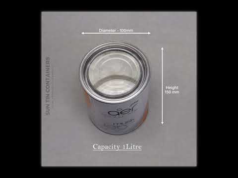 Paint Tin Container - Paint Storage Tin Can Latest Price, Manufacturers ...