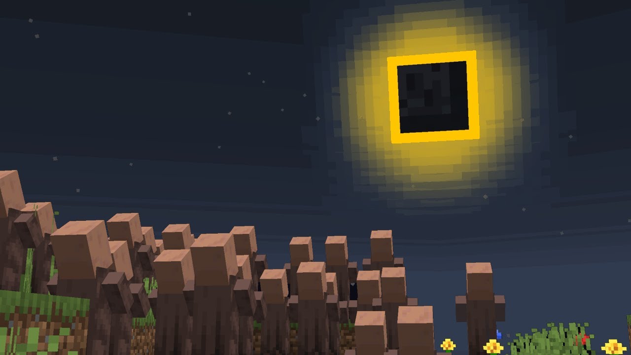 Solar Eclipse in Minecraft
