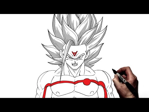 How To Draw Omni Goku | Step By Step | Dragonball