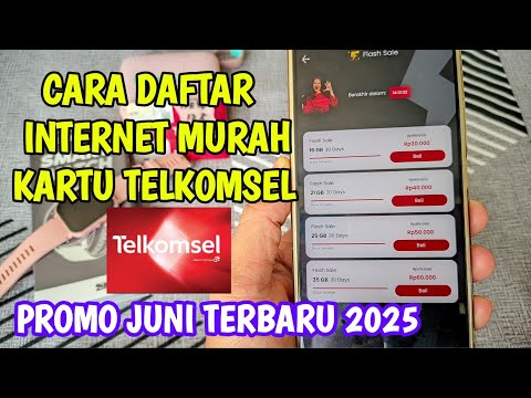 CARA DAFTAR PAKET INTERNET MURAH TELKOMSEL 2025