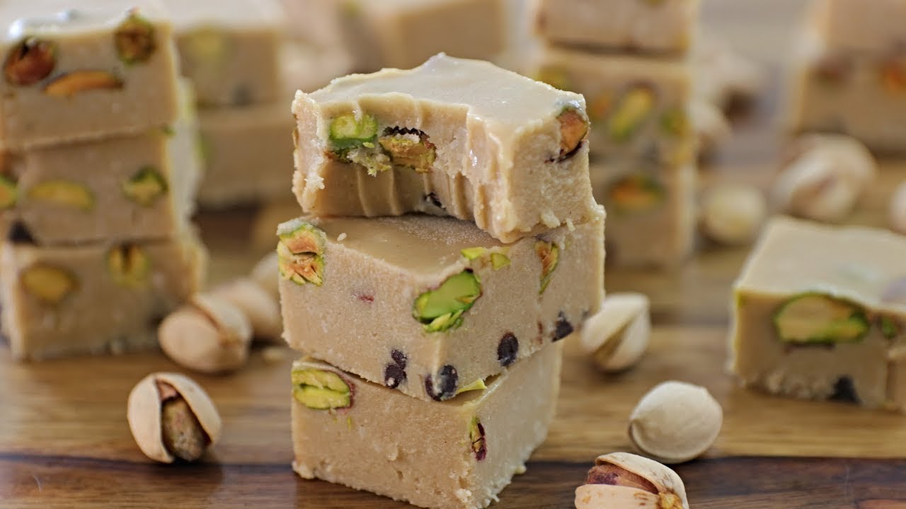 Vegan Tahini Fudge Recipe | The Cooking Foodie - The Cooking Foodie