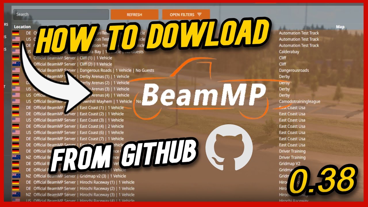 How To Download BeamMP From GitHub