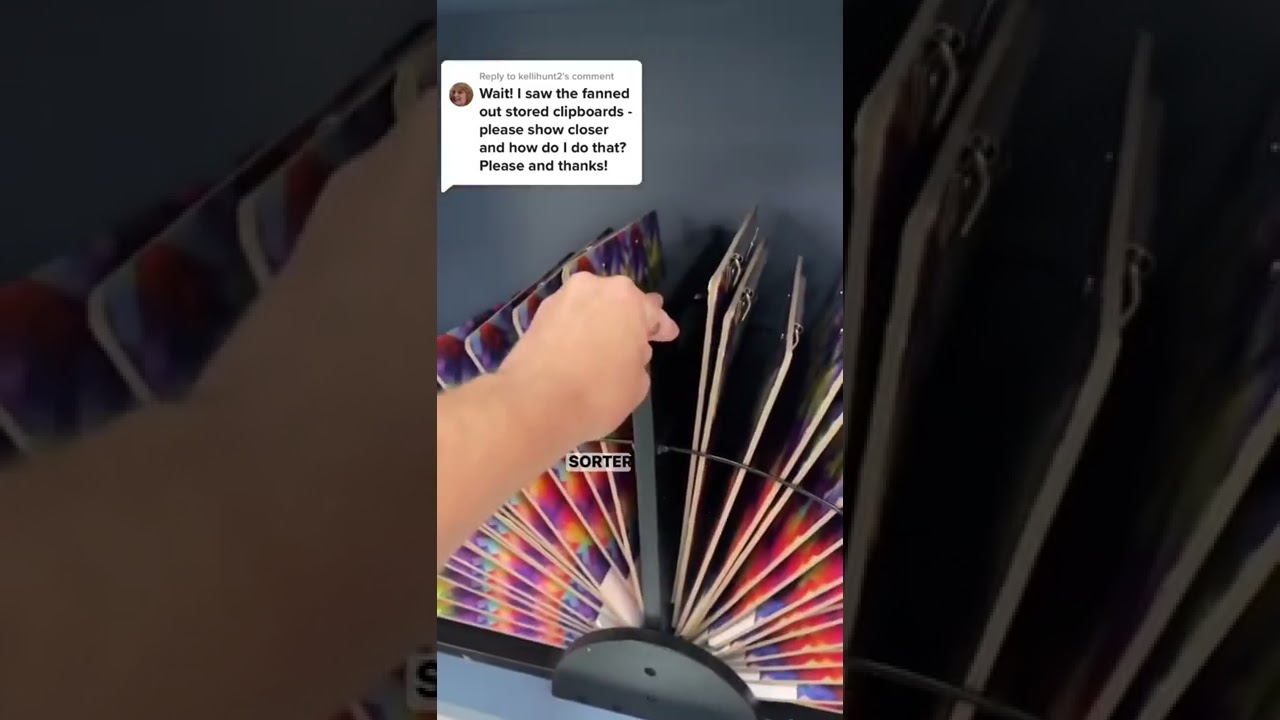 Teacher Tip:  Clipboard Organizer #classroomdecor #classroomsetup  #classroomorganization