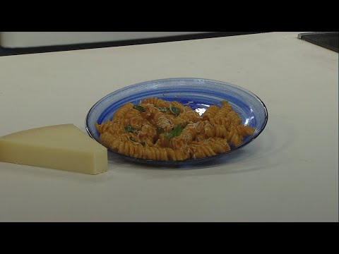 Sponsored Cooking with Kaitlyn Vodka Sauce