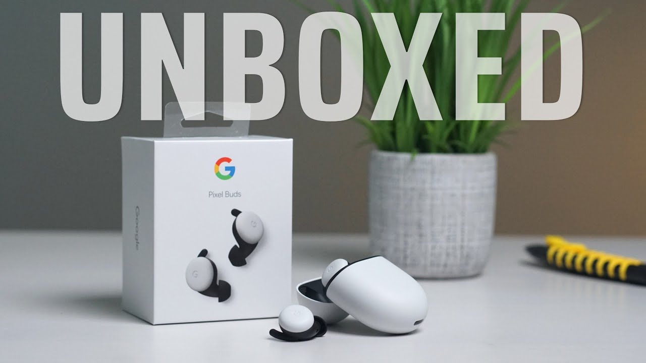 Unboxing and setting up the new Google Pixel Buds