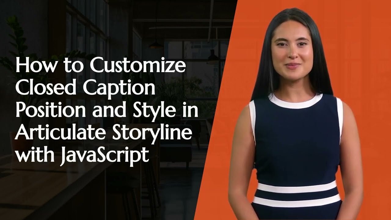 How to Customize Closed Caption Position in Articulate Storyline with JavaScript