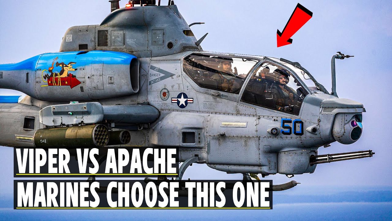 Why the US Marines Say the AH-1Z Viper Beats the Apache Every Time?