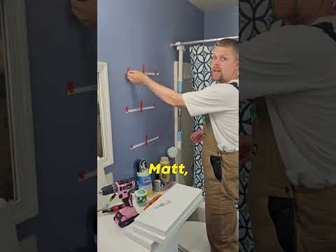 How to install floating shelves.