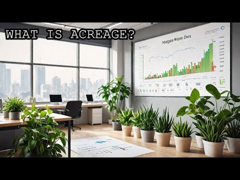 English Vocabulary: acreage (noun)