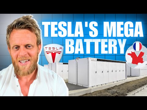 Tesla is building a record breaking MEGA battery in France