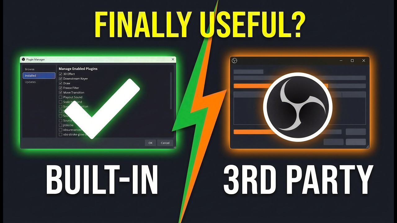 OBS Plugin Manager  Finally Useful or Still a Disaster?