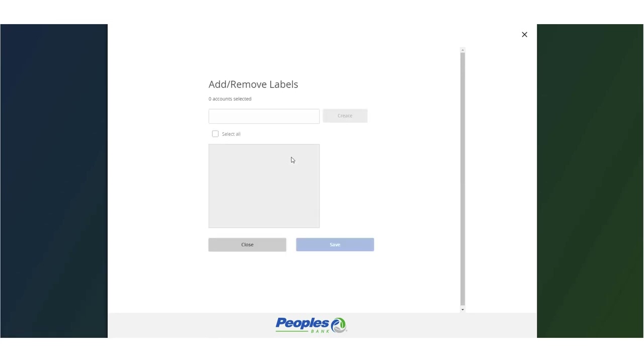 Business Online and Mobile Banking - How to Label Accounts