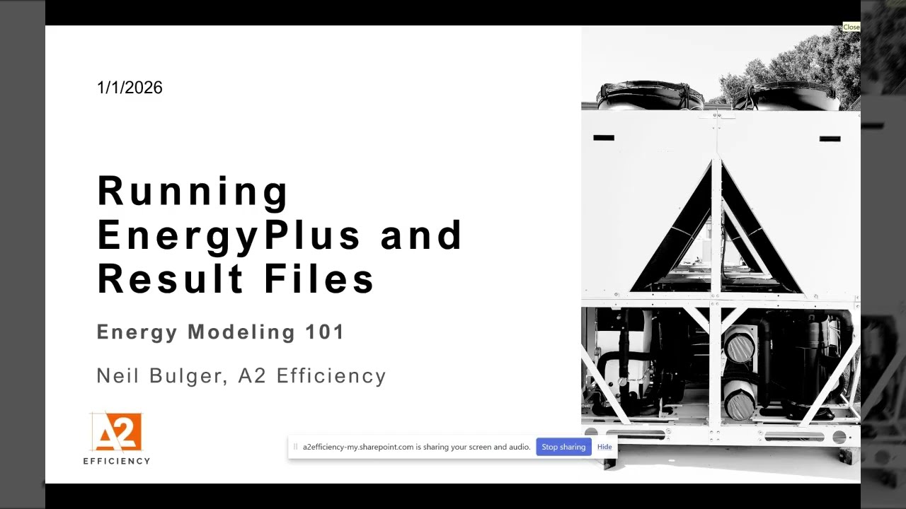 How to Simulate an EnergyPlus Model