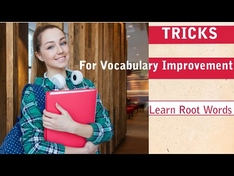 Tricks of Learning Vocabulary Quickly? || Root Word || LOC/ LOQ