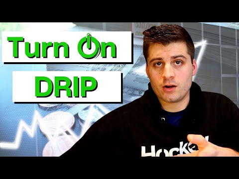 What is DRIP and how to turn it on in TD Ameritrade