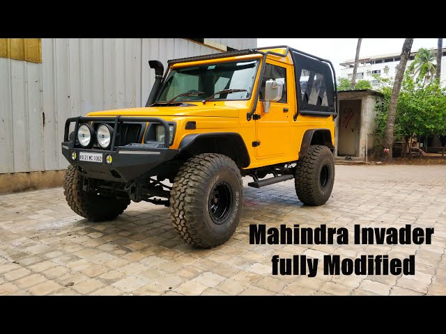 Mahindra Bolero Invader Modified