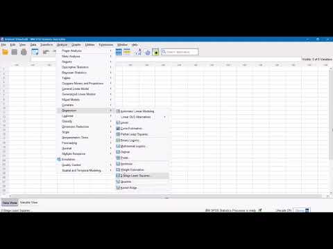 Brief Introduction to IBM SPSS Statistics Menu Layout