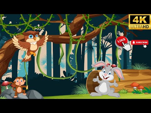 🌙 The Wise Old Owl🦉 | Short Moral Story for Kids 📚✨| @Kidzstoryi | kids story😉