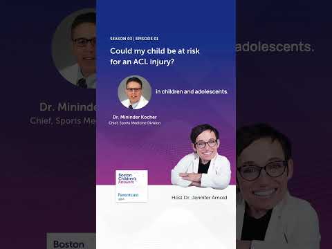 How common are #ACL injuries in teens? #bostonchildrenshospital #podcast