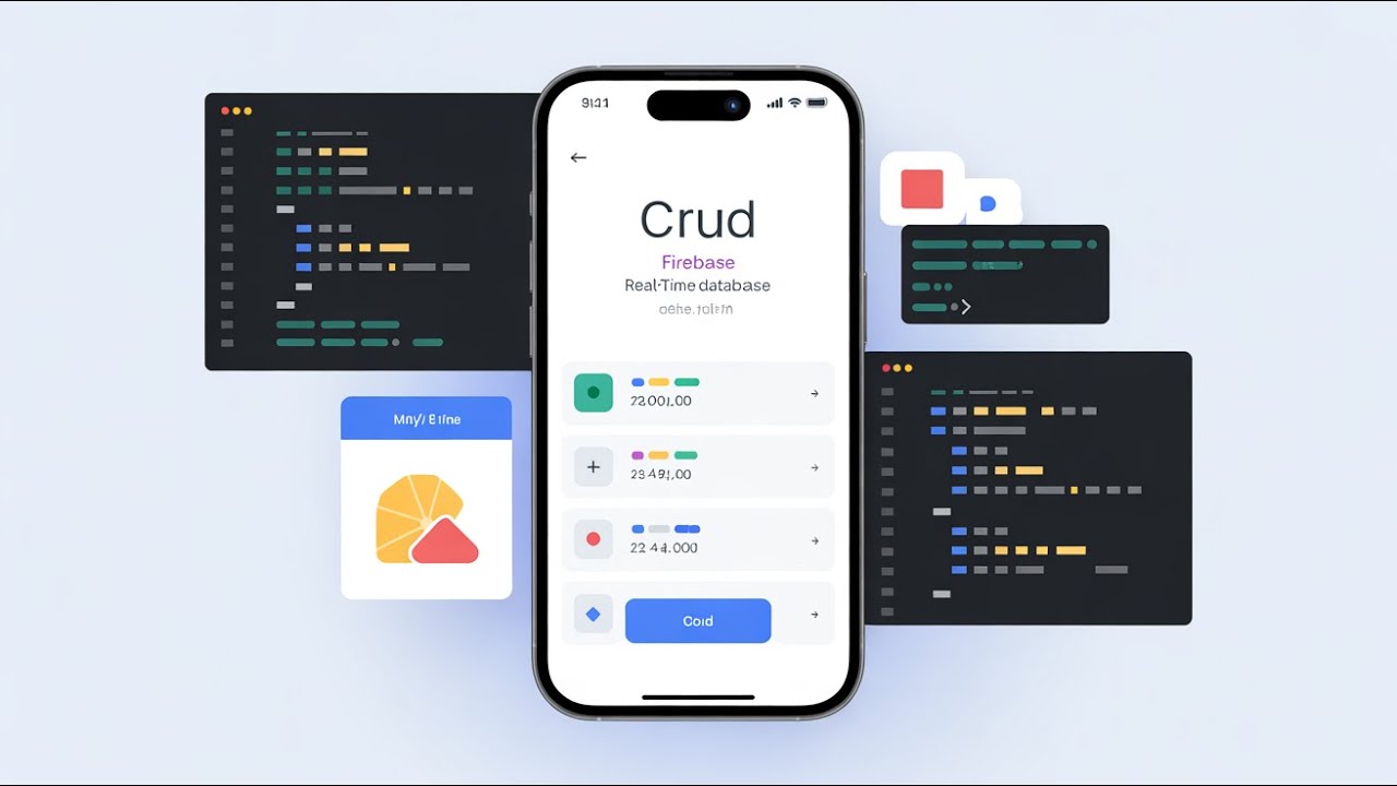 Firebase Database CRUD in Flutter | Realtime Database Tutorial (Create, Read, Update, Delete)