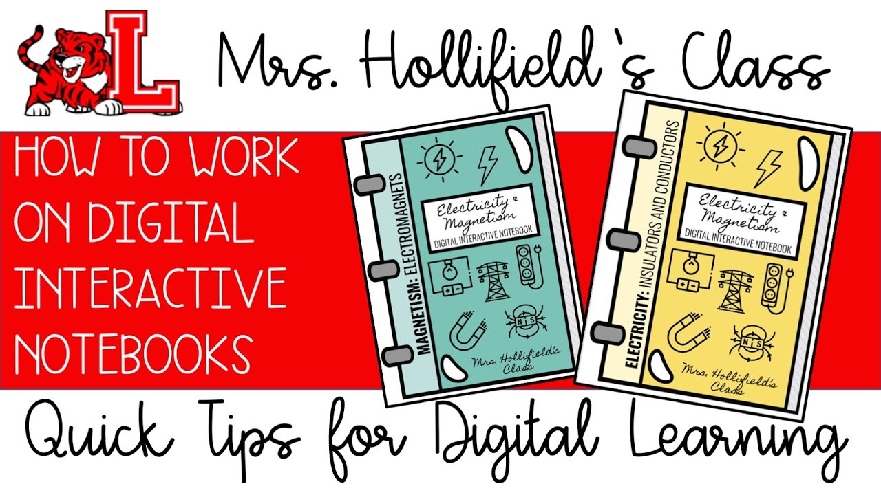 Digital Learning Tips: How to Complete Digital Interactive Notebooks in Google Classroom