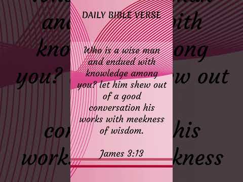 A Wise Man: Daily Bible Verse