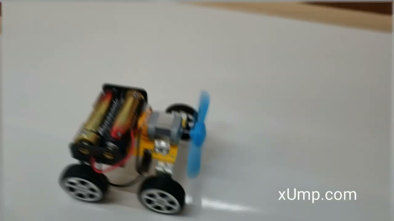 Fan Micro Car DIY STEM Kit