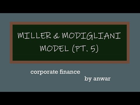 M and M Model (Part 5)