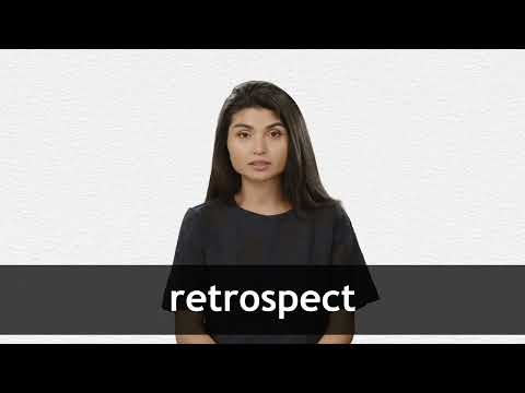 RETROSPECT definition and meaning | Collins English Dictionary