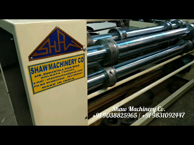 Corrugated Box Cutting and Creasing Machines - Four Bar Rotary Cutting ...