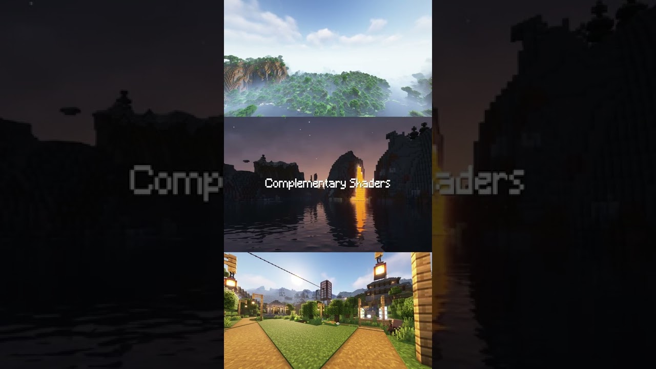 TOP 5 Best Minecraft Shaders | Day | #shorts #minecraft