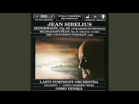 Belshazzar's Feast, Op. 51: VI. Lifvets dans: Extract