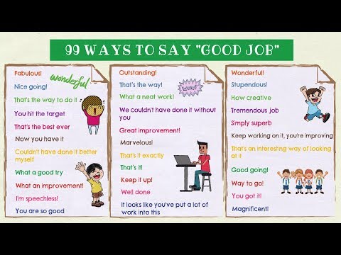 99 Super Powerful Ways to Say "GOOD JOB" in English