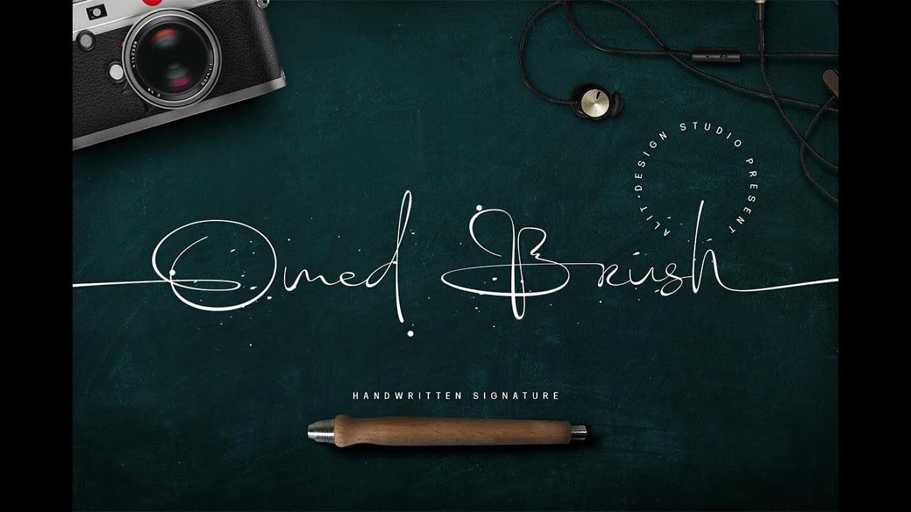 Omed Brush Font Download