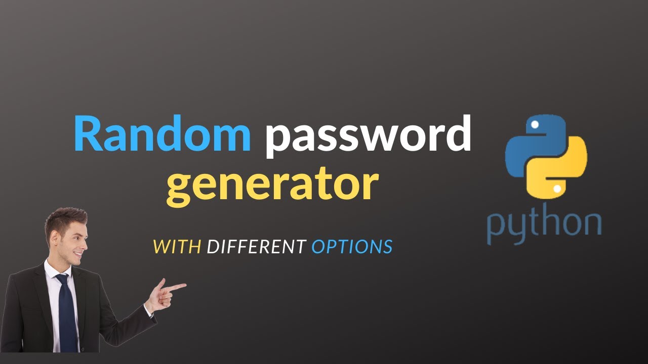 I programmed a random password generator in python. (With github link)