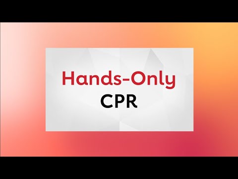 Welcome to the Hands-Only CPR course