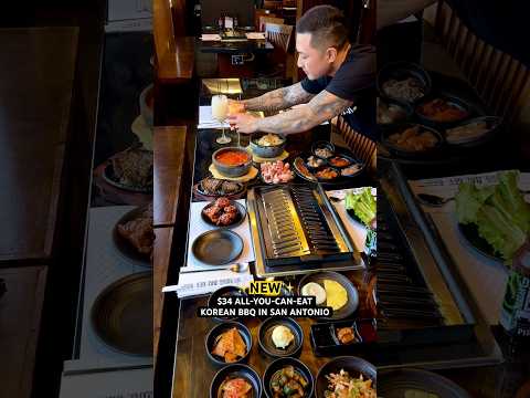 NEW All-You-Can-Eat Korean BBQ in #SanAntonio 🥩🔥 #satx #koreanbbq #sanantoniofoodie #ayce #bbq