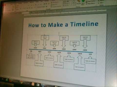How to Make a Timeline in PowerPoint Part 1