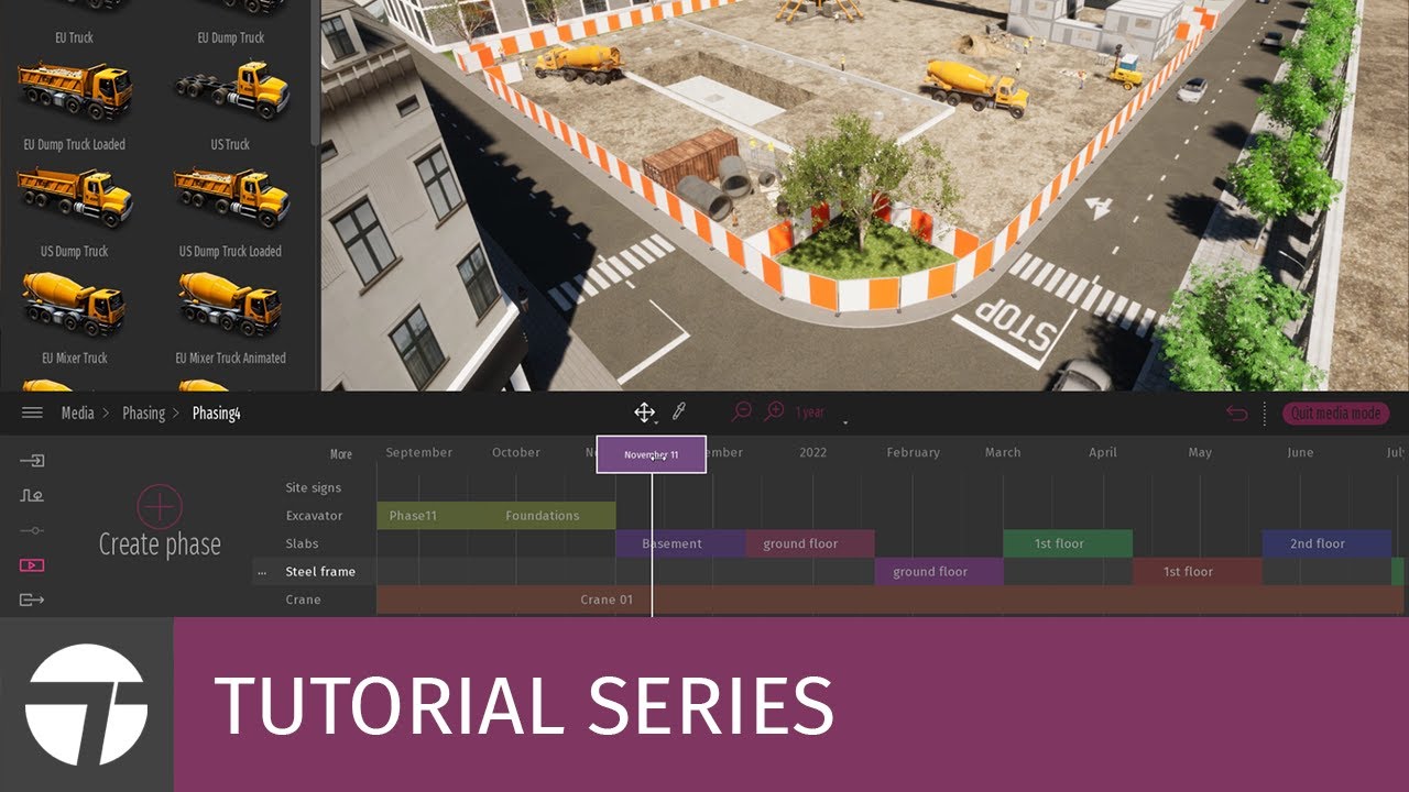 Twinmotion 2020 Tutorial – Phasing tool