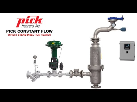 Constant Demand Steam Injection Liquid Heaters