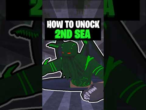 UNLOCKING the 2ND SEA in Fisch #fisch