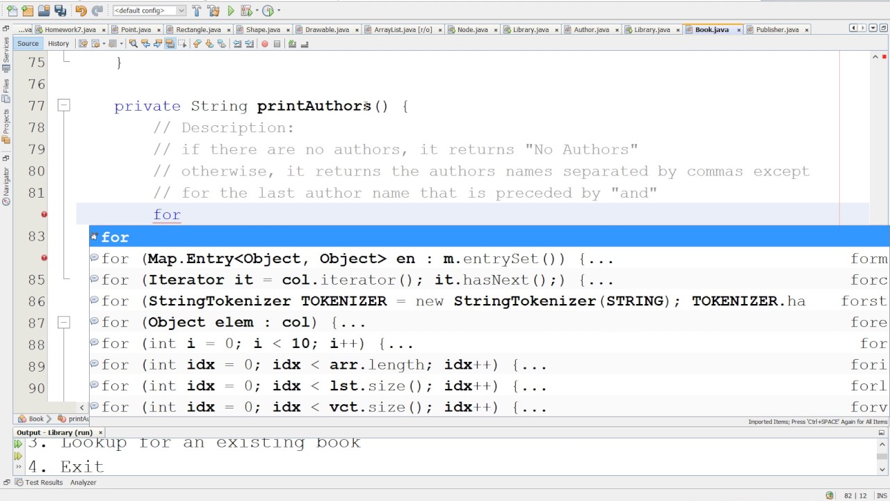 Object Oriented Programming using Java - Lecture 20 - Part 2