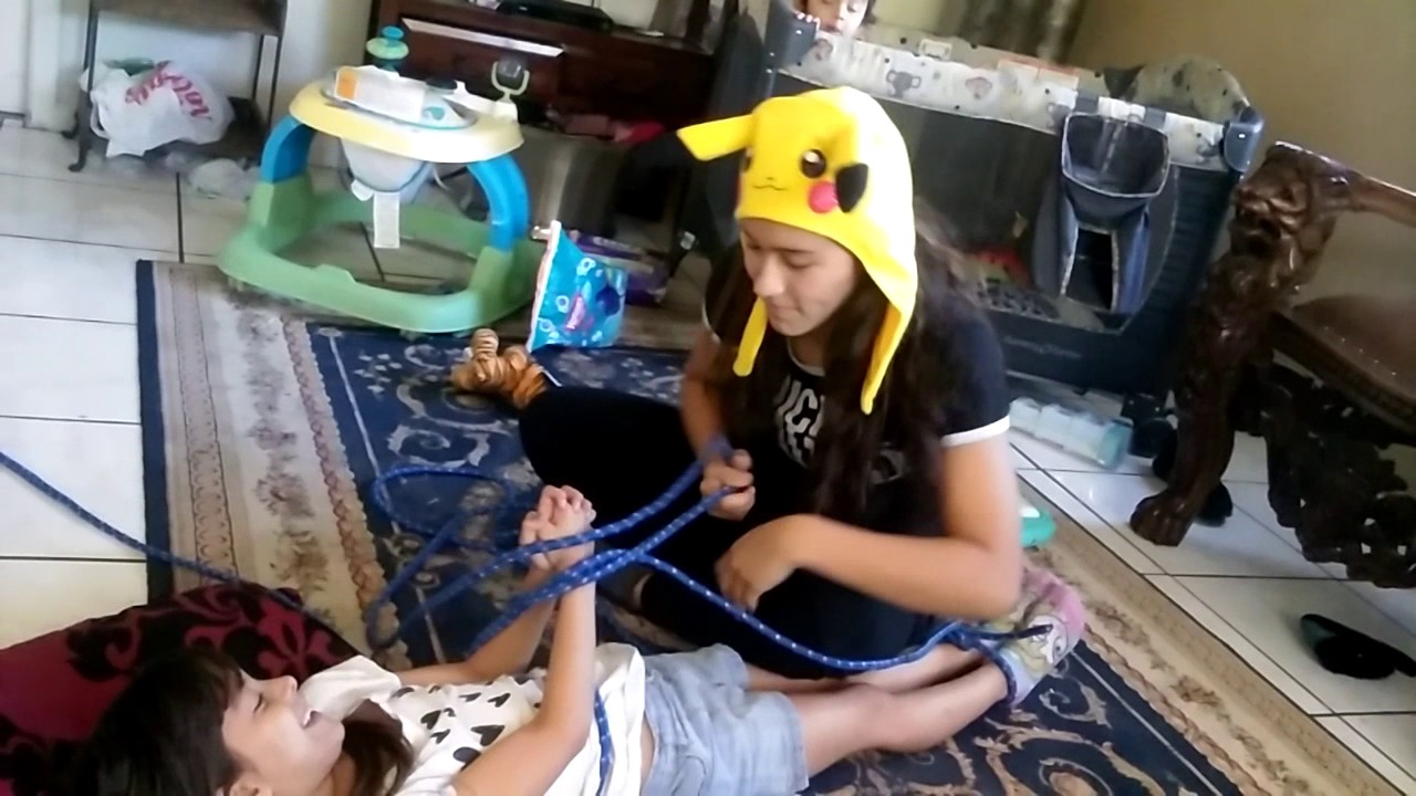 Hog tying Bella