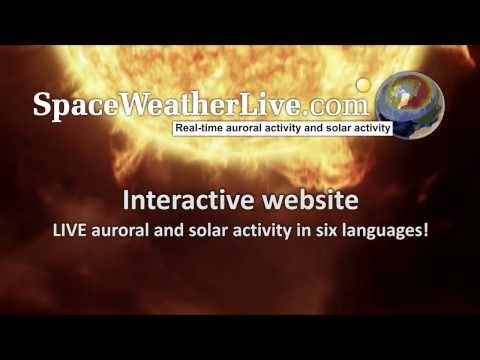 SpaceWeatherLive.com - Promotional video
