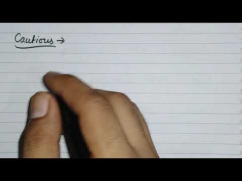 Cautious meaning in Hindi