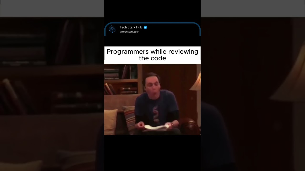 Programmers while reviewing the code..🤣😂